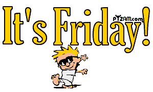 SCRIPTWRITER GARETH MICHAEL TURPIE: (10) HOORAY! IT'S FRIDAY!